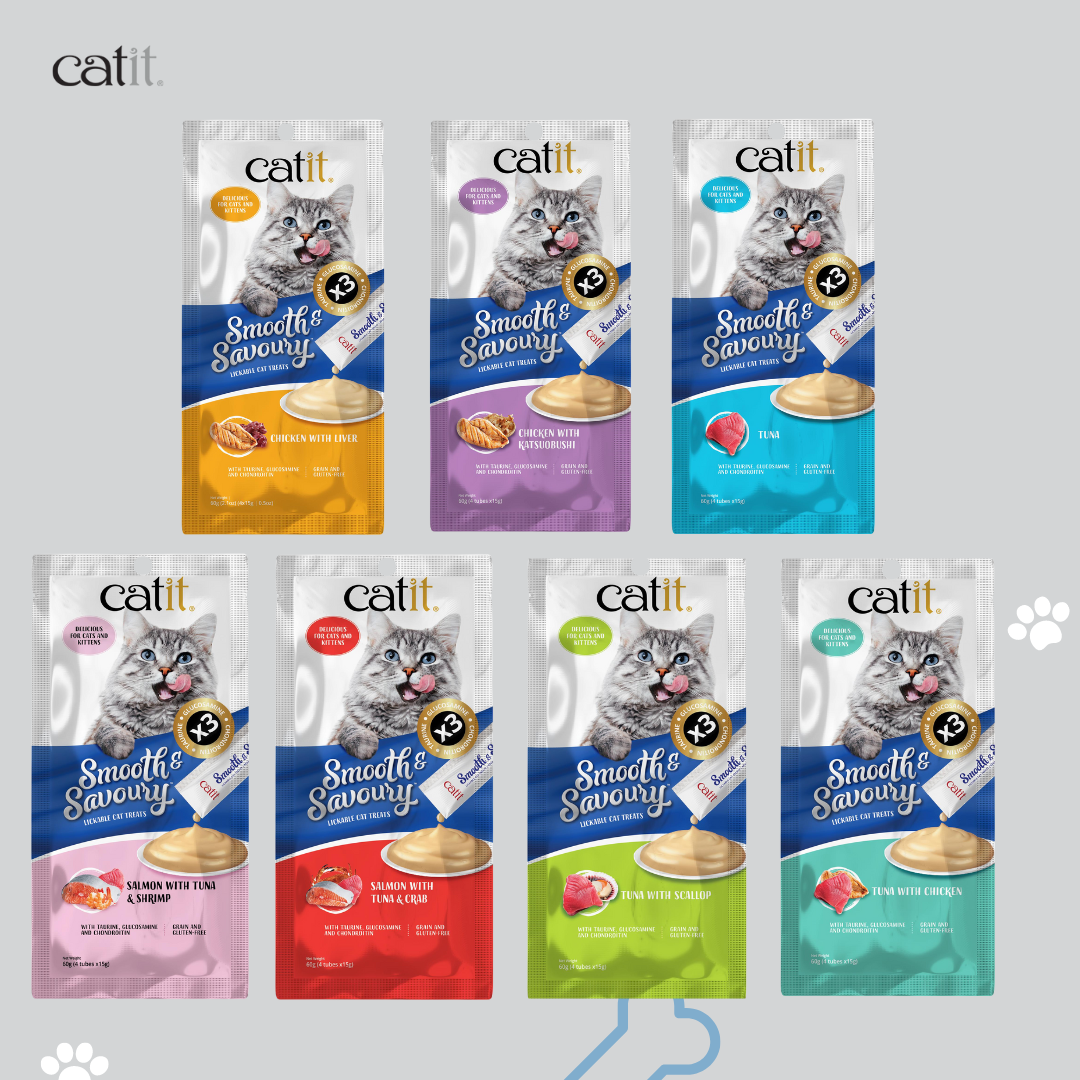 Catit Smooth & Savoury肉泥小食 – MeowCamp
